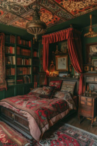 18 Dark Academia Bedroom Ideas You Will Love! (Concept Designs) - My ...