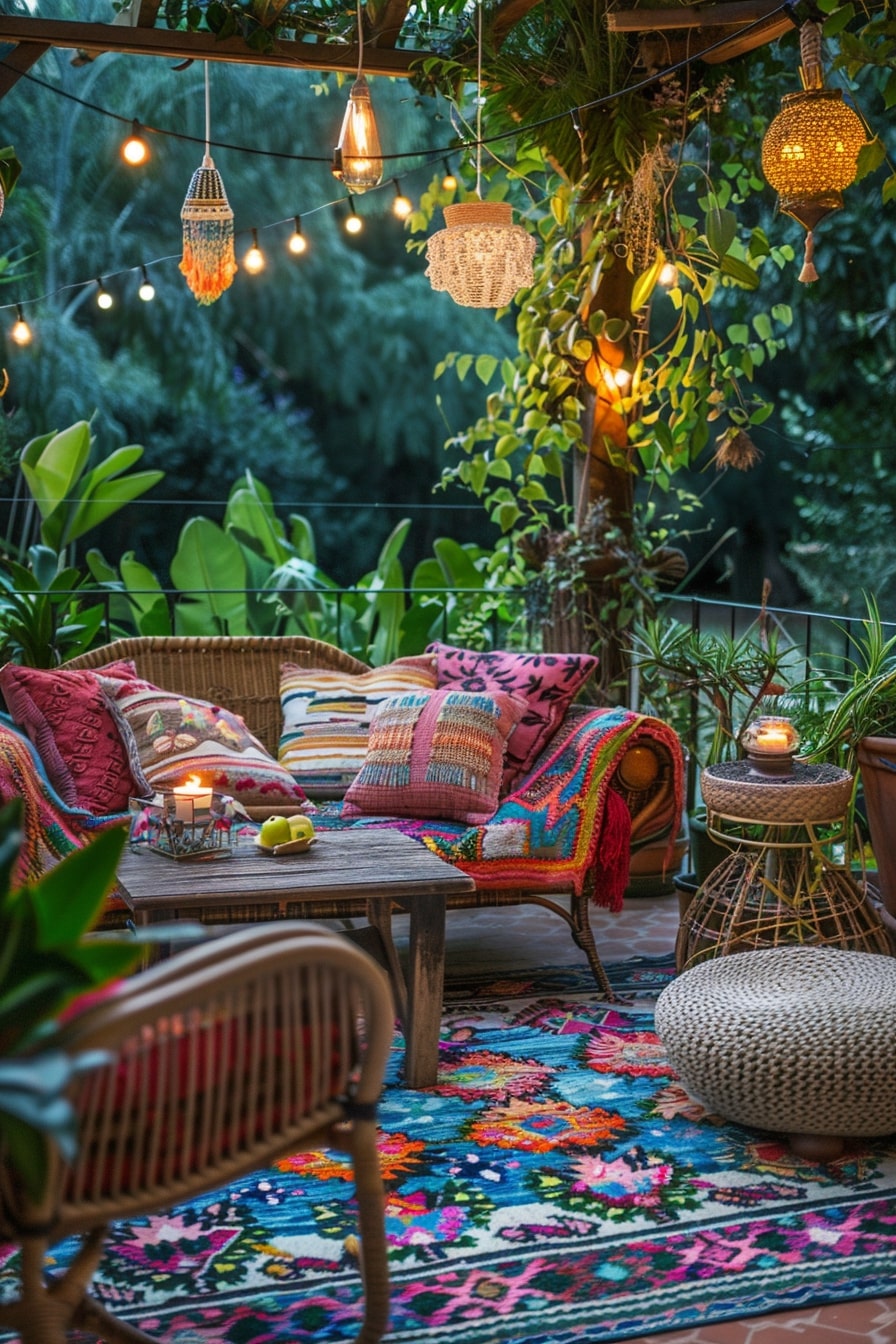 17 Cozy Boho Patio Decoration Ideas! - My Decor Inspo