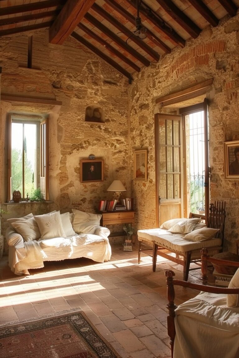 15 Tuscan Living Room Interior Designs You Will Love! - My Decor Inspo