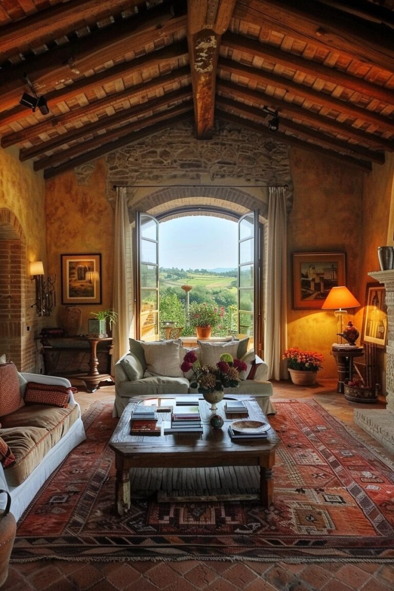15 Tuscan Living Room Interior Designs You Will Love! - My Decor Inspo