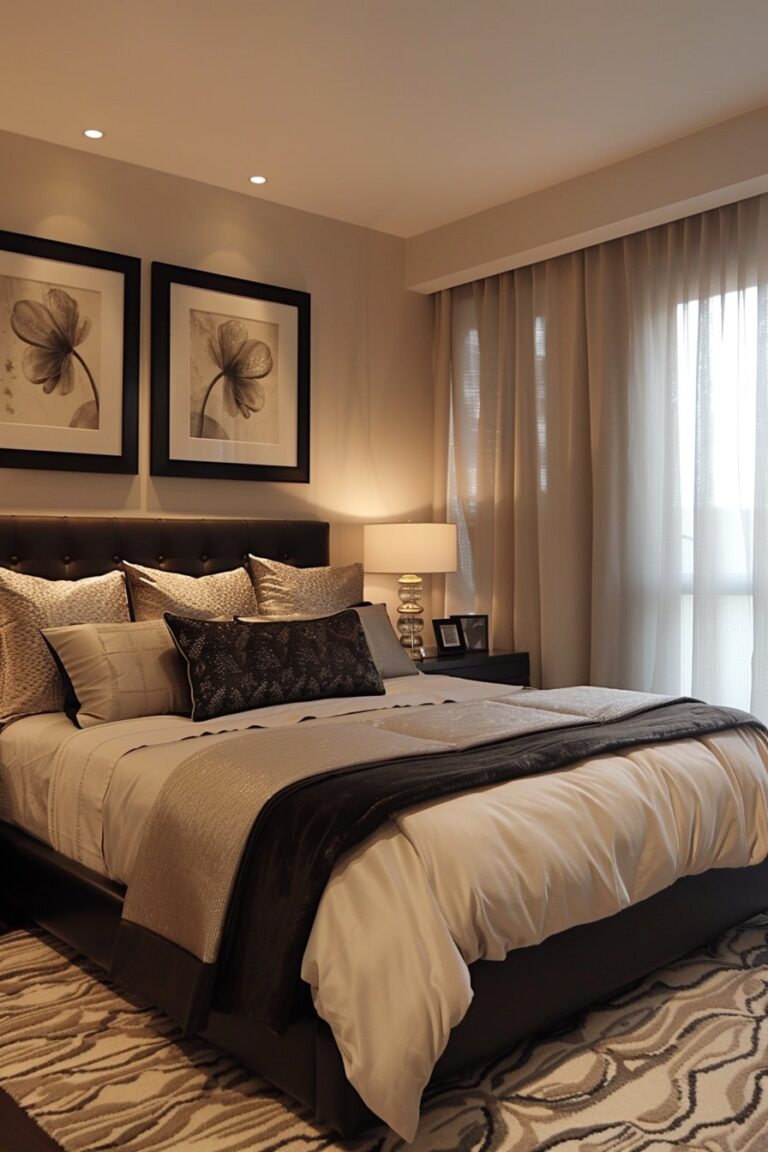 12 Black and Beige Bedroom Ideas to Refresh Your Home Aesthetics - My ...