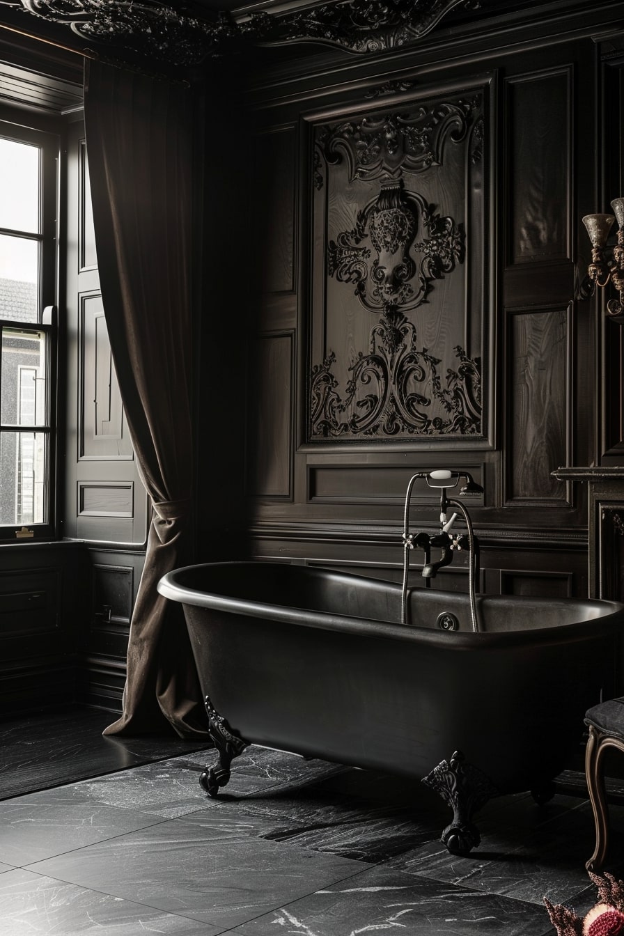 17 Dark Academia Bathroom Designs For Your Inspirations! - My Decor Inspo