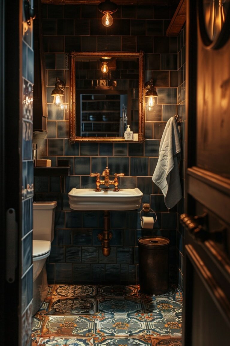 17 Dark Academia Bathroom Designs For Your Inspirations! - My Decor Inspo