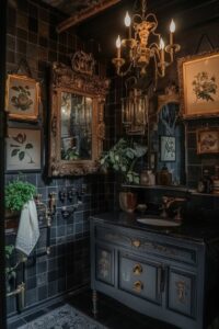 17 Dark Academia Bathroom Designs For Your Inspirations! - My Decor Inspo