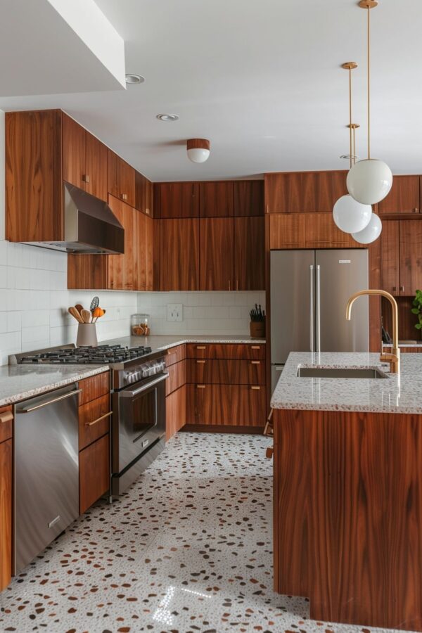 10 Walnut Kitchen Cabinets Inspiration Designs You Will Love! - My ...