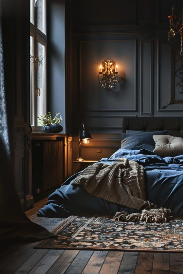 15 Dark Cozy Bedroom Ideas That Blend Comfort and Style! - My Decor Inspo