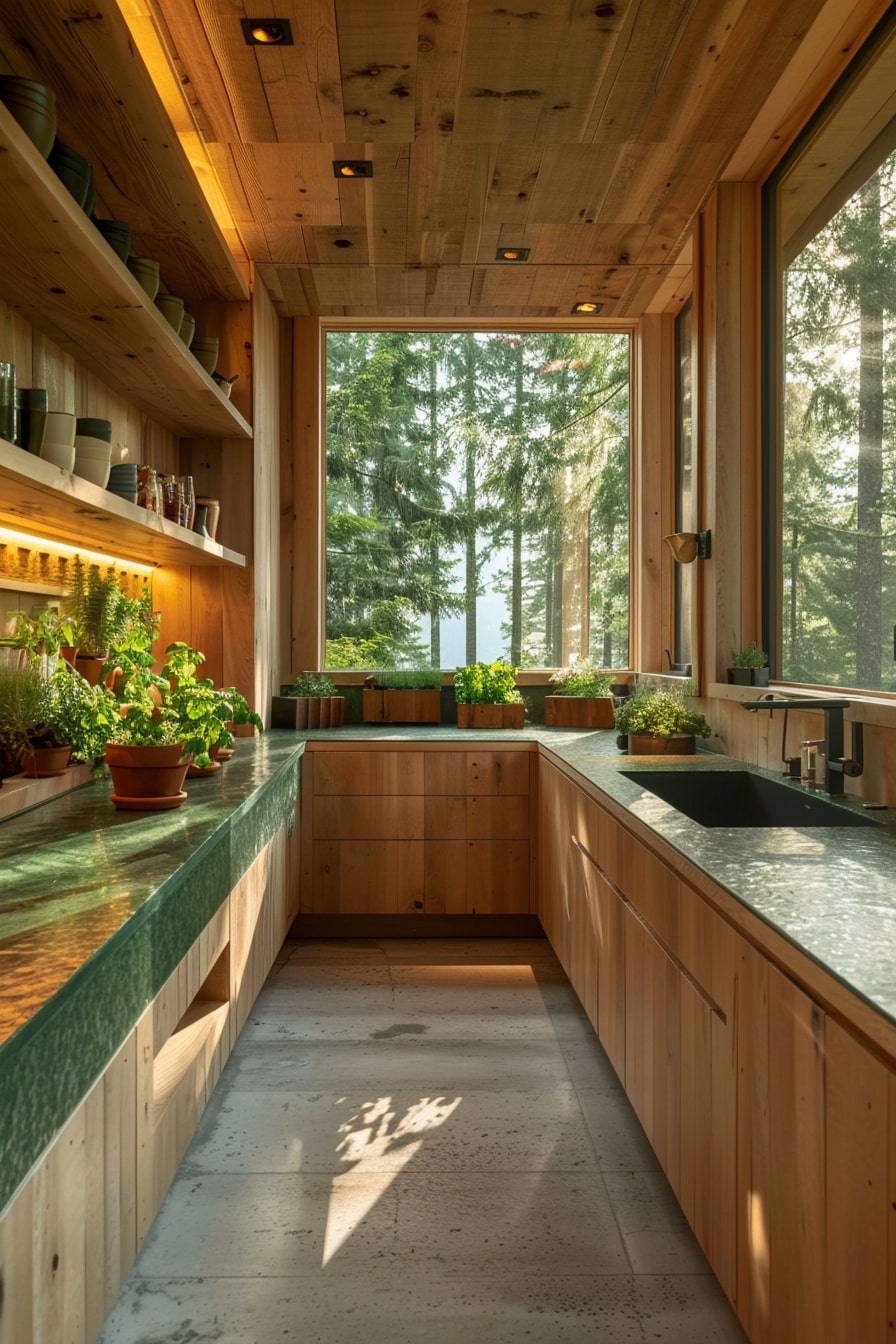 10 Forest Kitchen Interior Designs You Will Love! - My Decor Inspo