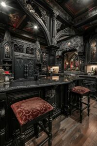 13 Gothic Kitchen Interior Designs To Fuel Your Dreams! - My Decor Inspo