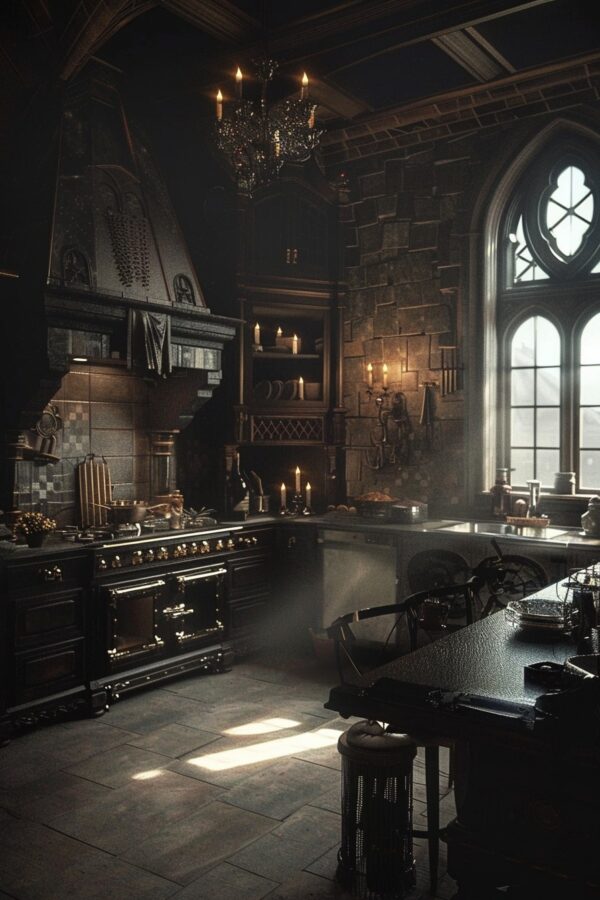 13 Gothic Kitchen Interior Designs To Fuel Your Dreams! - My Decor Inspo