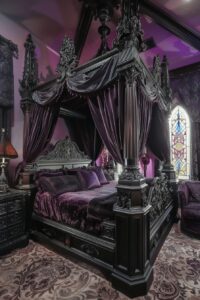 14 Gothic Bedroom Interior Ideas To Fuel Your Dreams! - My Decor Inspo