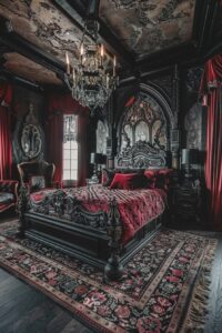 14 Gothic Bedroom Interior Ideas To Fuel Your Dreams! - My Decor Inspo