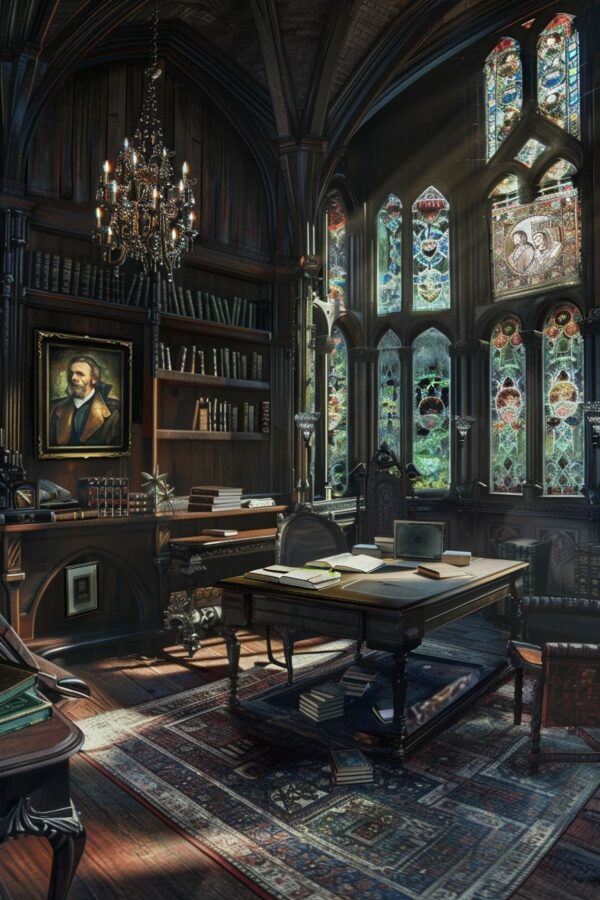 20 Dark Academia Living Room Interior Designs To Fuel Your Dreams! - My ...