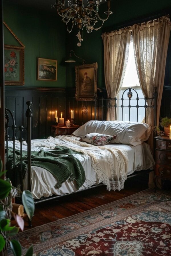 15 Dark Cottagecore Bedroom Interior Designs You Will Love! - My Decor ...