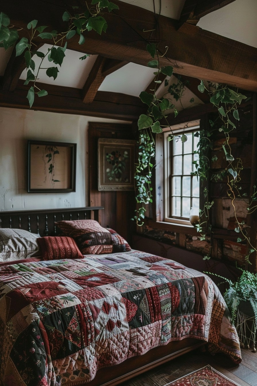 15 Dark Cottagecore Bedroom Interior Designs You Will Love! - My Decor ...