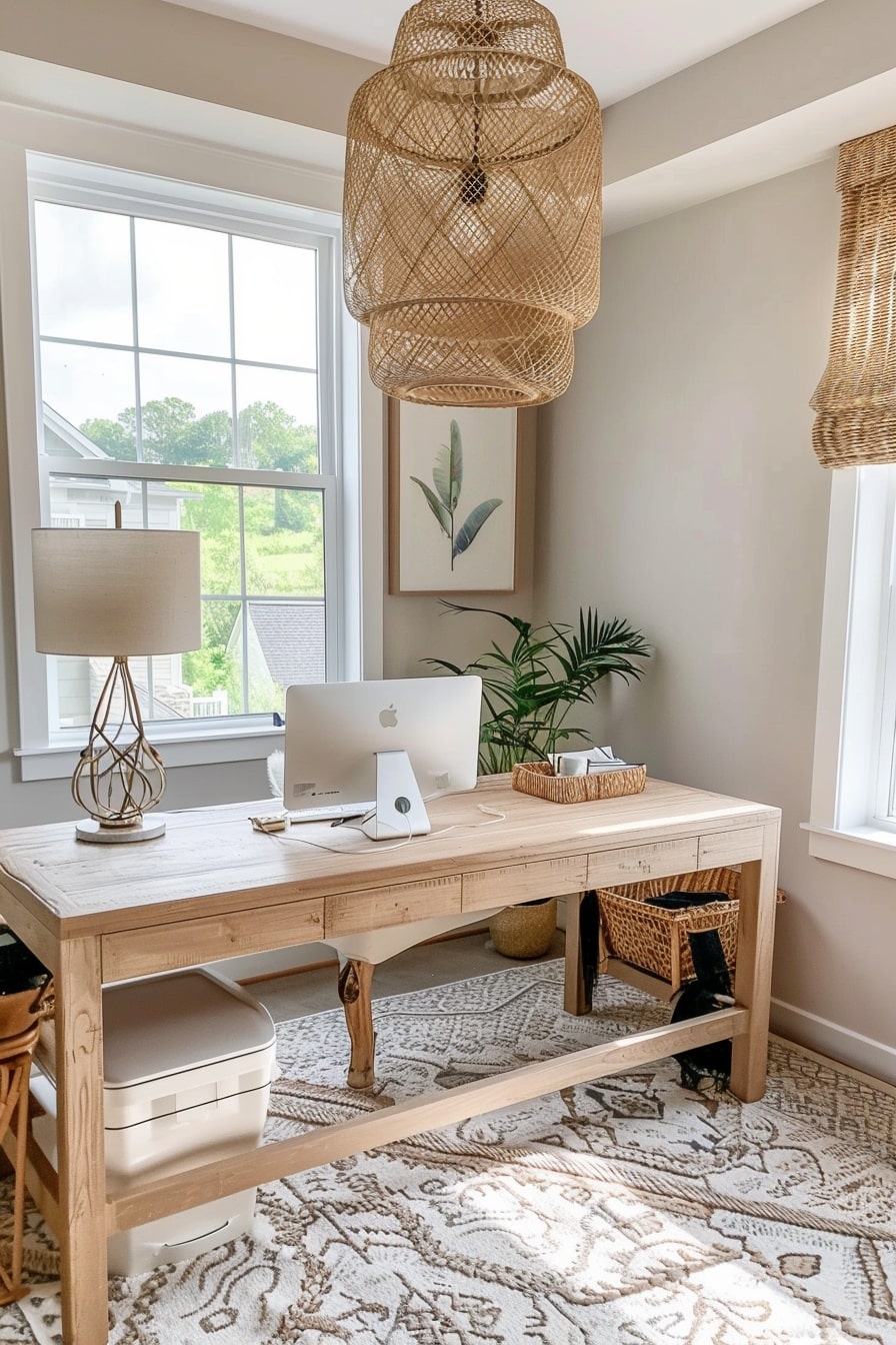 15 Japandi Home Office Design Ideas For A Productive Day! - My Decor Inspo