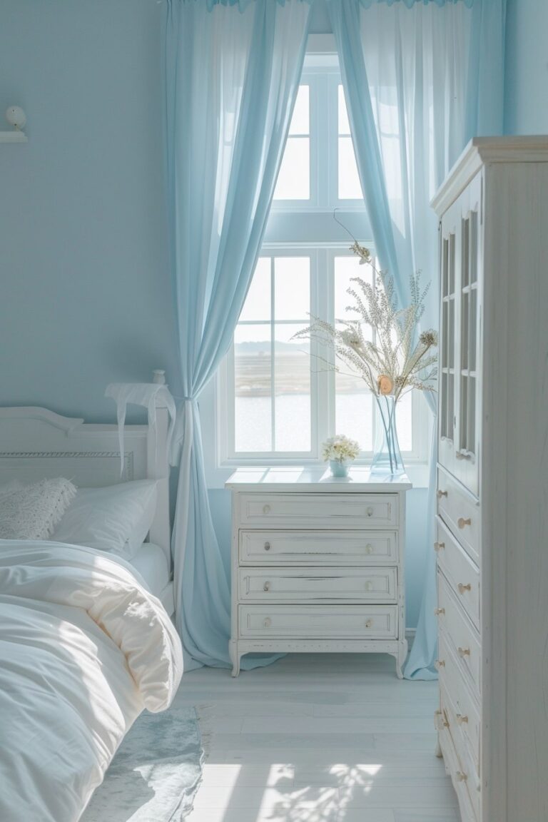 19 Light Blue Bedroom Interior Ideas You Will Fall In Love With! - My ...