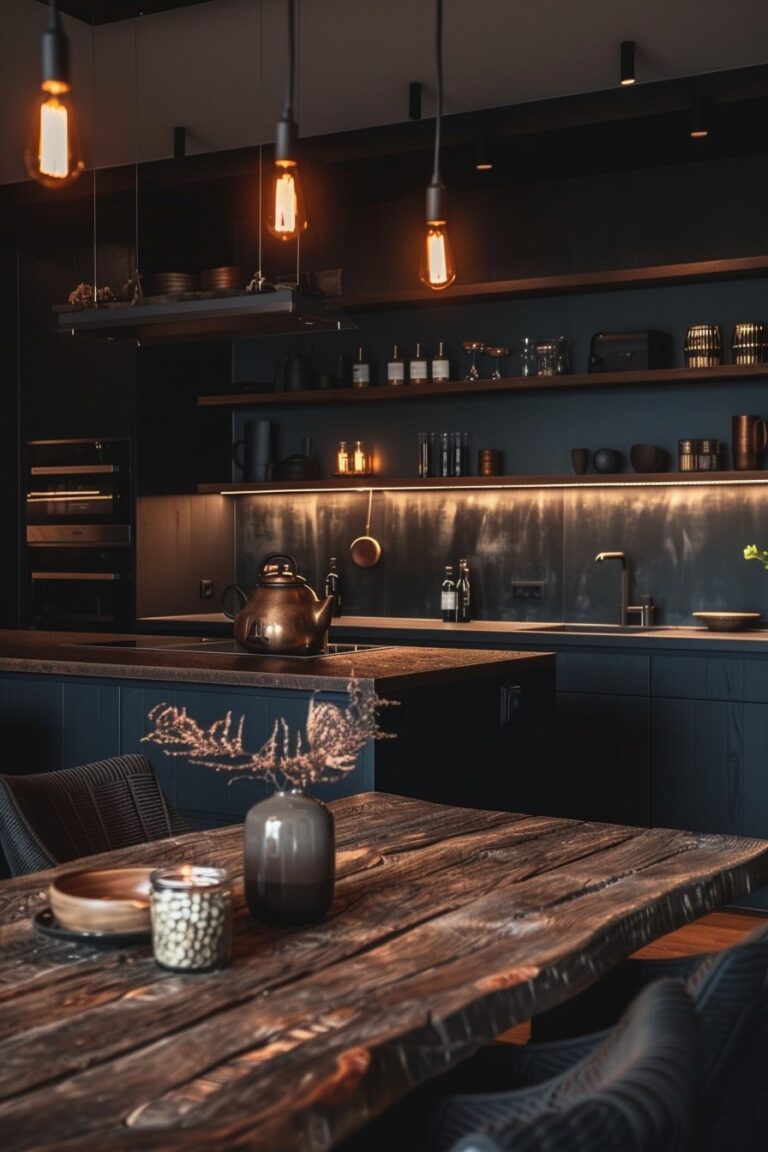 15 Moody Kitchen Design Ideas You Have To See! - My Decor Inspo