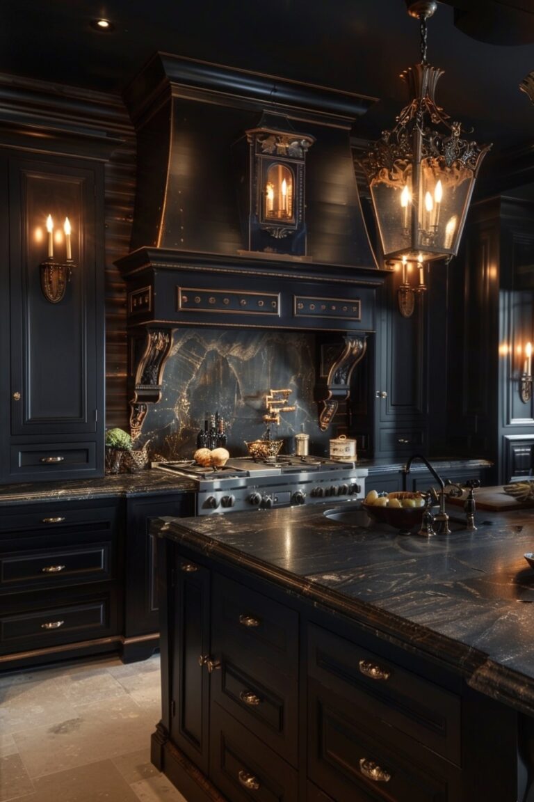 15 Moody Kitchen Design Ideas You Have To See! - My Decor Inspo