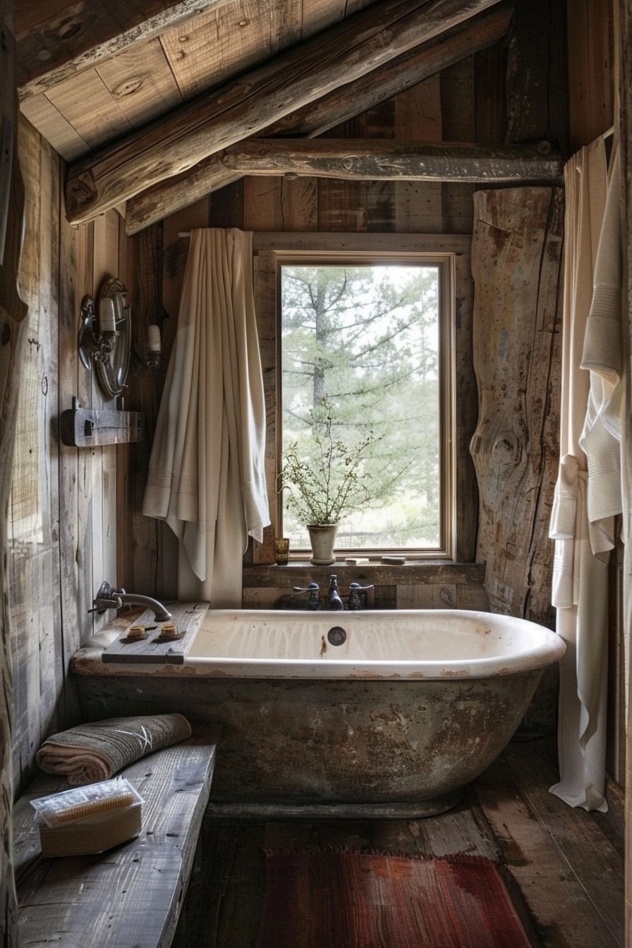 15 Rustic Bathroom Interior Designs You Will Fall In Love With! - My ...