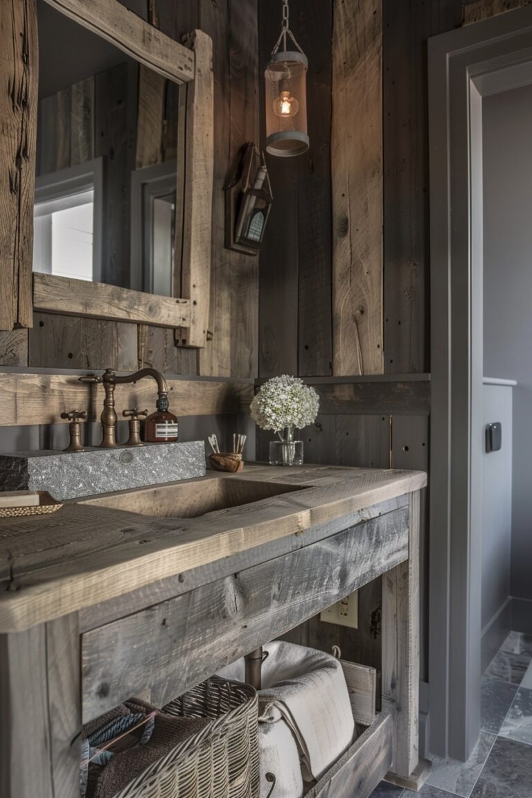 15 Rustic Bathroom Interior Designs You Will Fall In Love With! - My ...