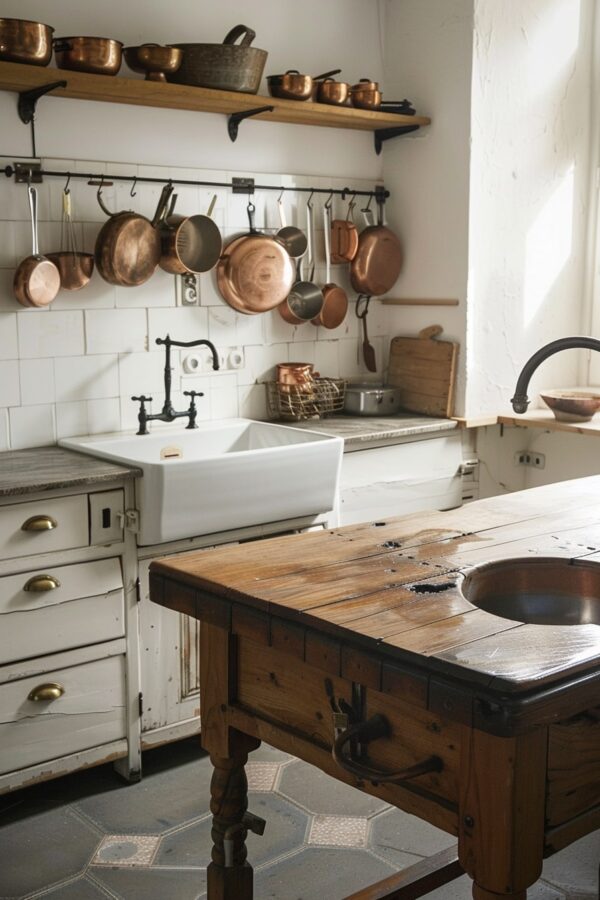 15 Small Farmhouse Kitchen Interior Ideas You Will Fall In Love With ...