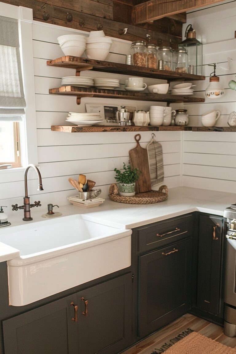 15 Small Farmhouse Kitchen Interior Ideas You Will Fall In Love With ...
