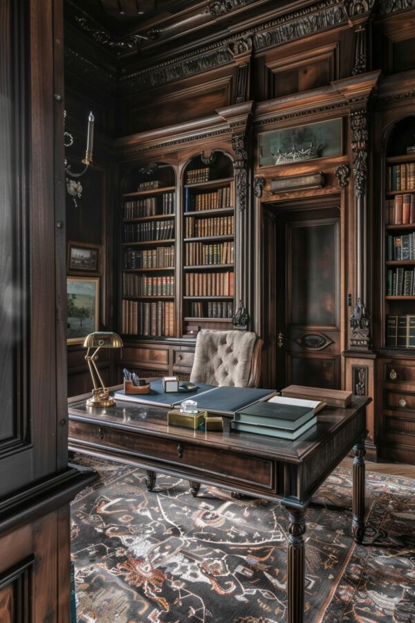 15 Victorian Home Office Interior Ideas You Have To See! - My Decor Inspo