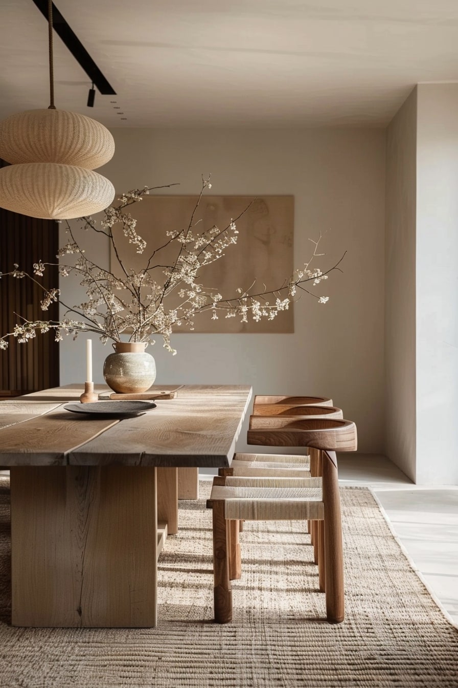 20 Japandi Dining Rooms That Blend Elegance and Simplicity! - My Decor ...
