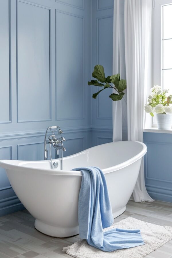 13 Light Blue Bathroom Interior Ideas For Your Inspiration! - My Decor ...