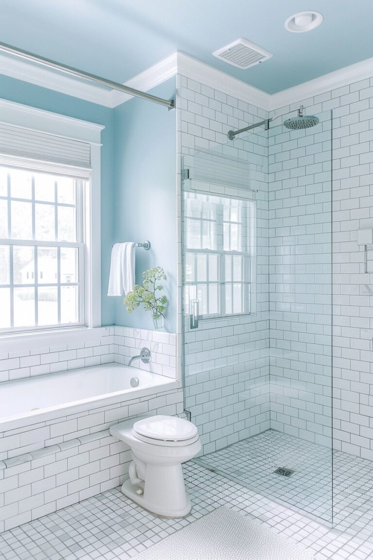 13 Light Blue Bathroom Interior Ideas For Your Inspiration! - My Decor ...