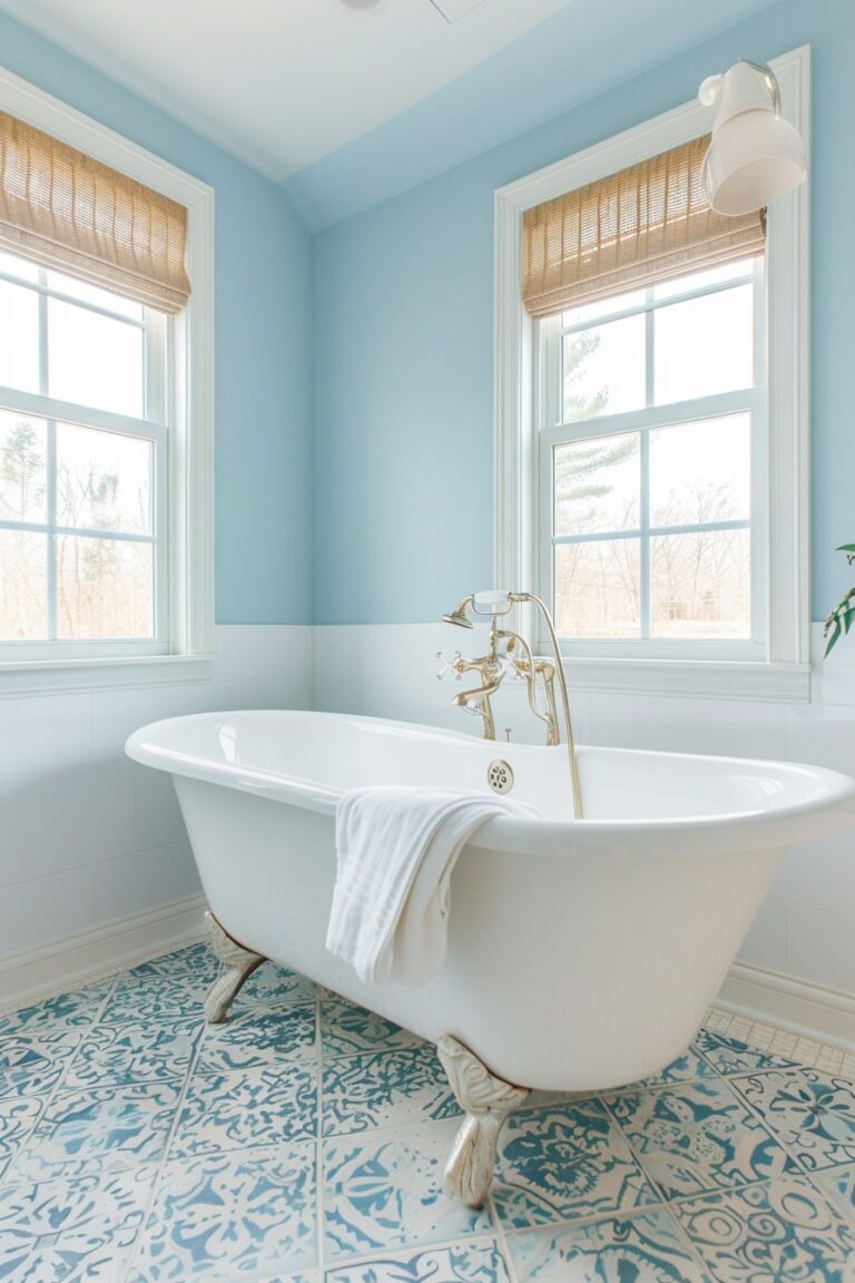 13 Light Blue Bathroom Interior Ideas For Your Inspiration! - My Decor ...
