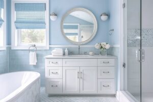 13 Light Blue Bathroom Interior Ideas For Your Inspiration! - My Decor ...
