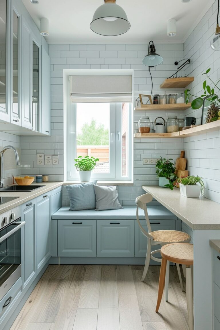 15 Light Blue Kitchen Ideas for a Fresh and Airy Look! - My Decor Inspo