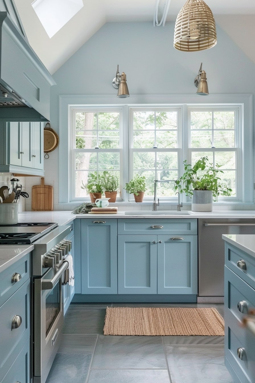 15 Light Blue Kitchen Ideas for a Fresh and Airy Look! - My Decor Inspo