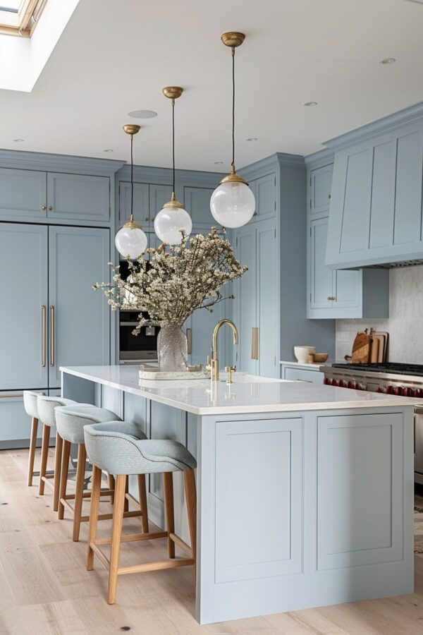 15 Light Blue Kitchen Ideas for a Fresh and Airy Look! - My Decor Inspo