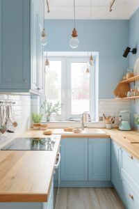 15 Light Blue Kitchen Ideas for a Fresh and Airy Look! - My Decor Inspo
