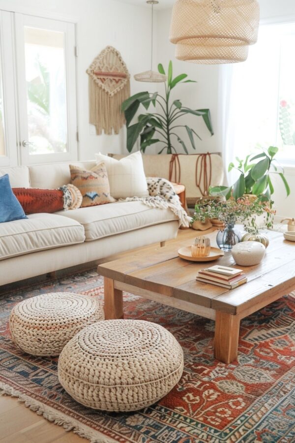 15 Modern Boho Living Room Interior Designs To Fuel Your Dreams! - My ...