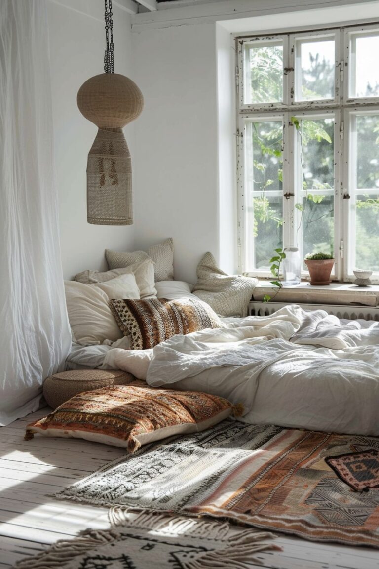 15 Modern Boho Bedroom Interior Ideas You Will Love! - My Decor Inspo