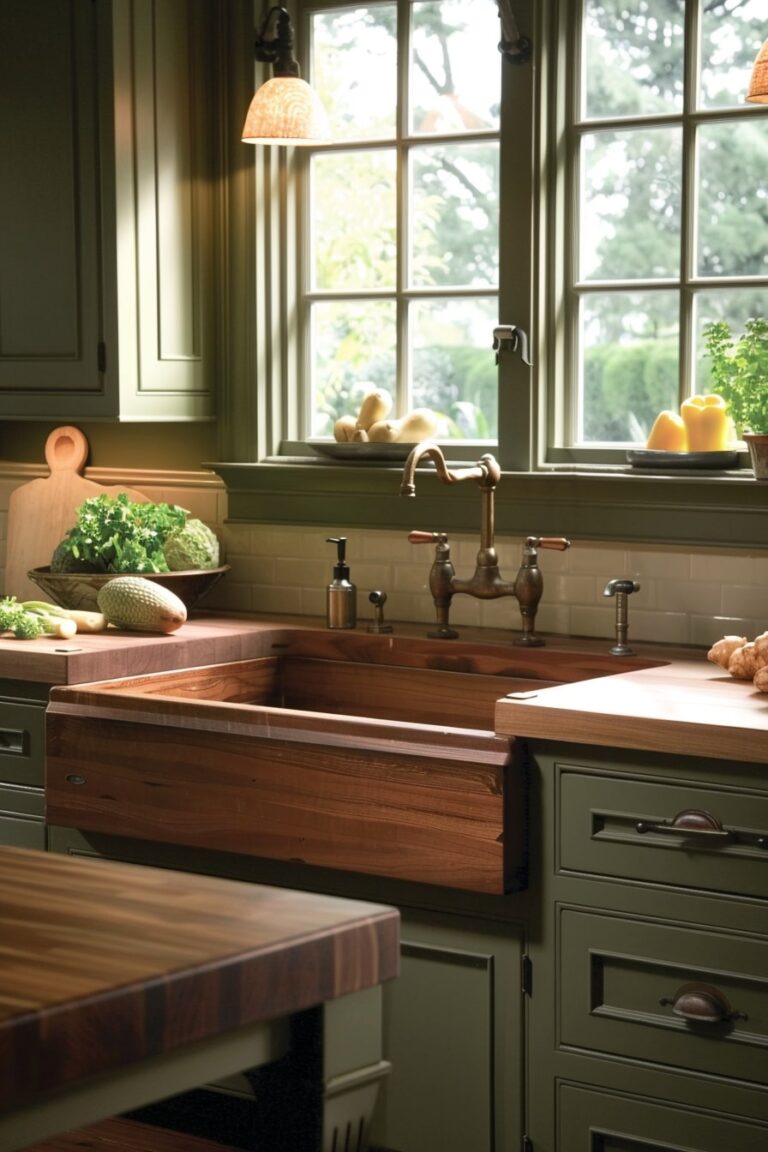 20 Olive Green Kitchen Ideas For Your Next Makeover! - My Decor Inspo