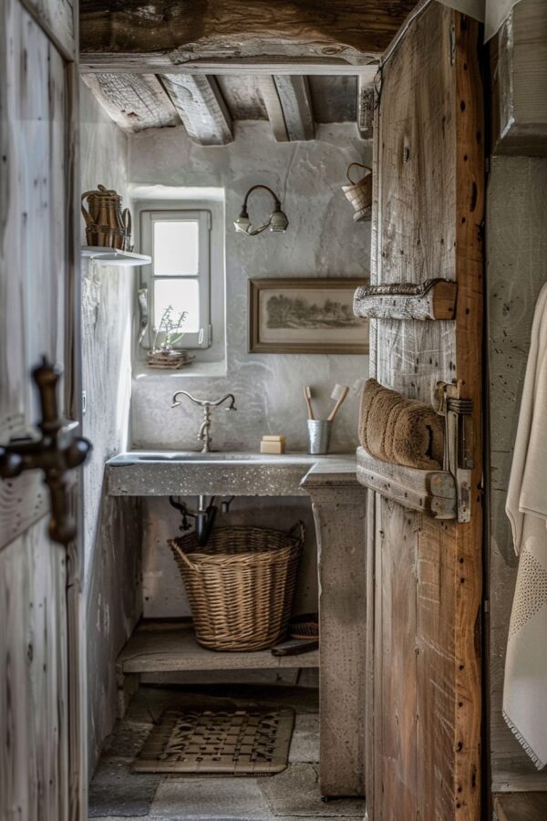 12 Rustic Farmhouse Bathroom Ideas: Embrace Country Charm - My Decor Inspo