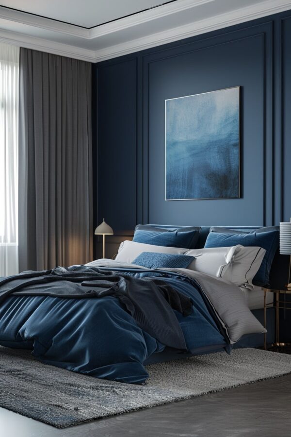 14 Blue And Grey Bedroom Interior Designs You Have To See! - My Decor Inspo