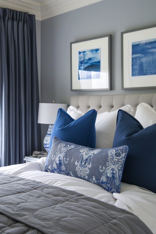 14 Blue And Grey Bedroom Interior Designs You Have To See! - My Decor Inspo