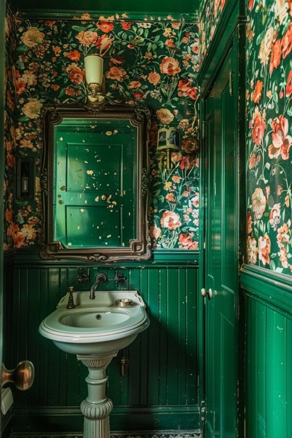 12 Emerald Green Bathrooms Ideas: Serene and Stylish! - My Decor Inspo