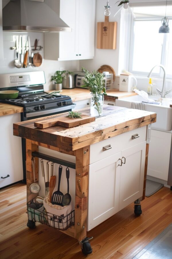 10 Small Kitchen Island Ideas That Maximize Space! - My Decor Inspo