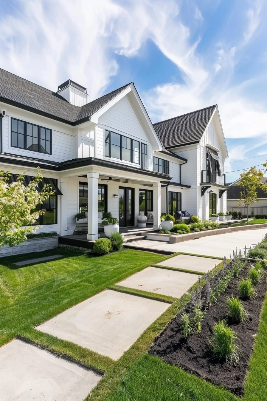 12 Modern Farmhouse Exteriors You Will Love! - My Decor Inspo