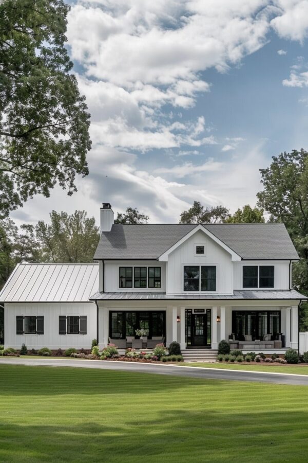 12 Modern Farmhouse Exteriors You Will Love! - My Decor Inspo