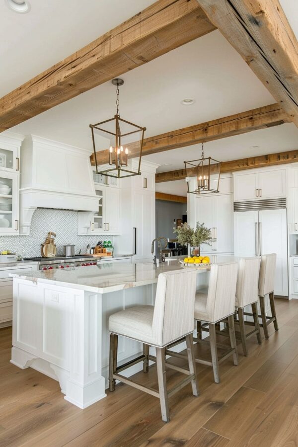 16 Modern Farmhouse Kitchen Ideas You Will Fall In Love With! - My ...