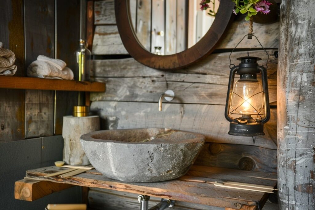 15 Small Rustic Bathroom Ideas: Cozy and Inviting Designs - My Decor Inspo