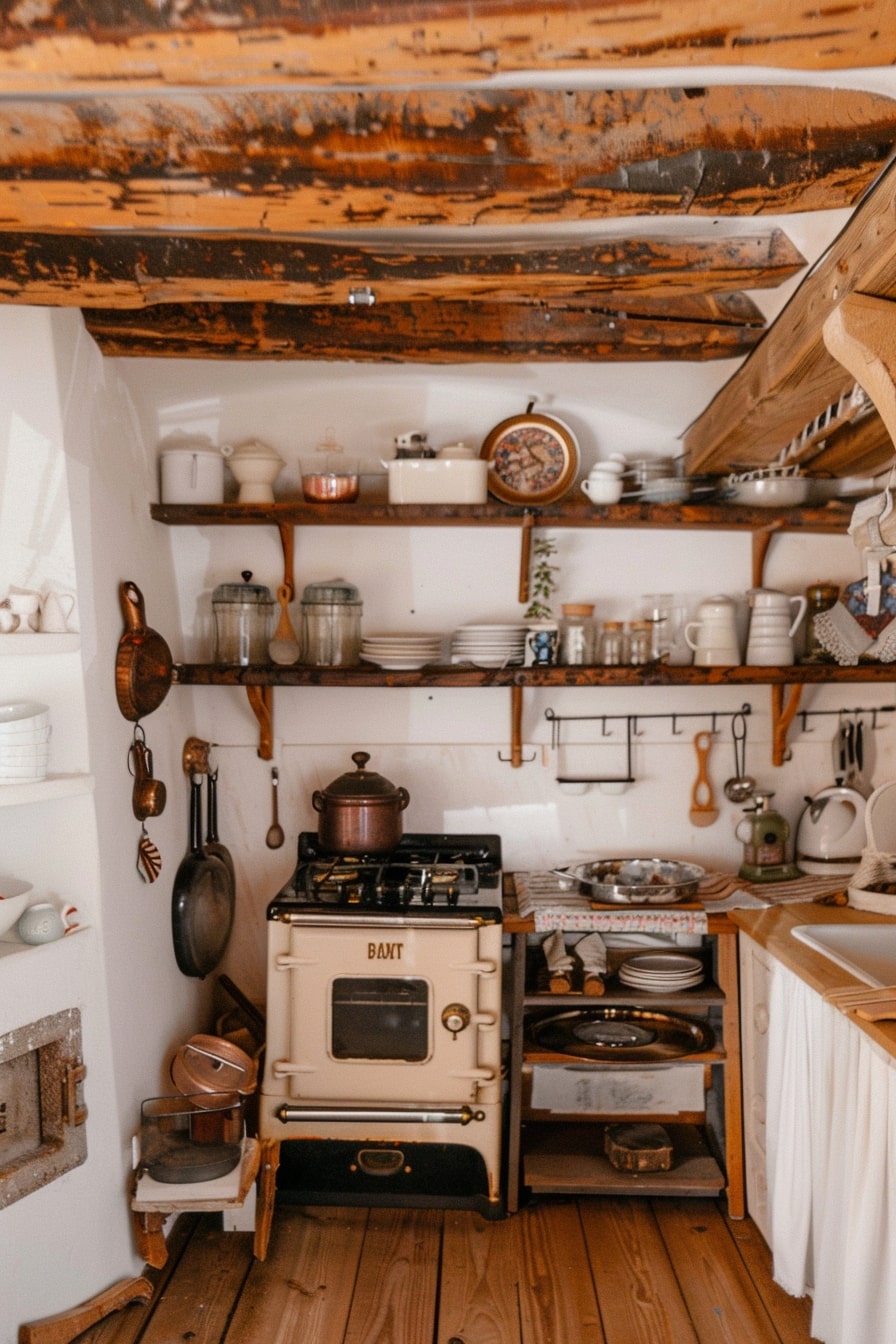12 Small Rustic Kitchens That Maximize Space! - My Decor Inspo