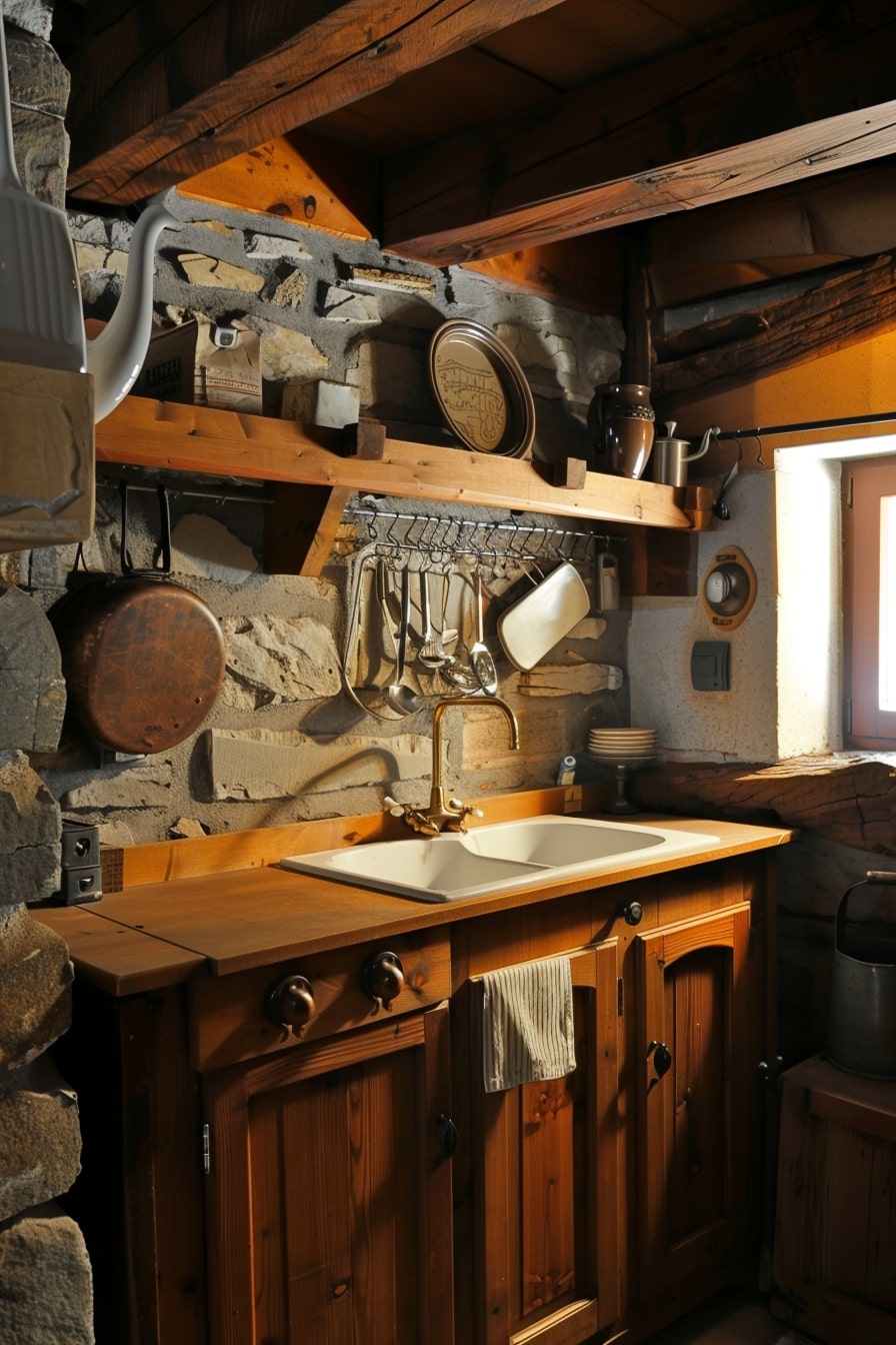 12 Small Rustic Kitchens That Maximize Space! - My Decor Inspo